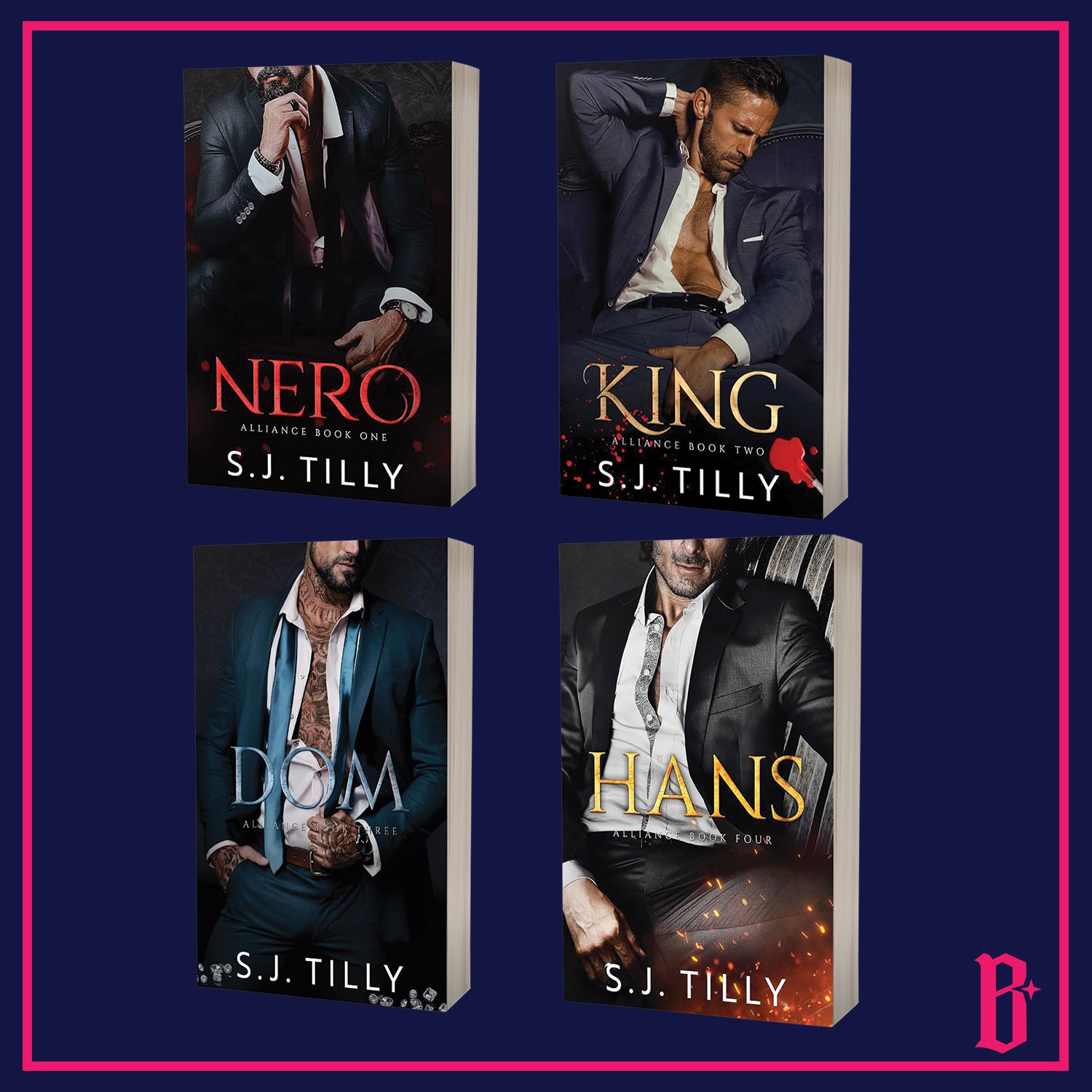 Alliance Series by S.J. Tilly – Baddies