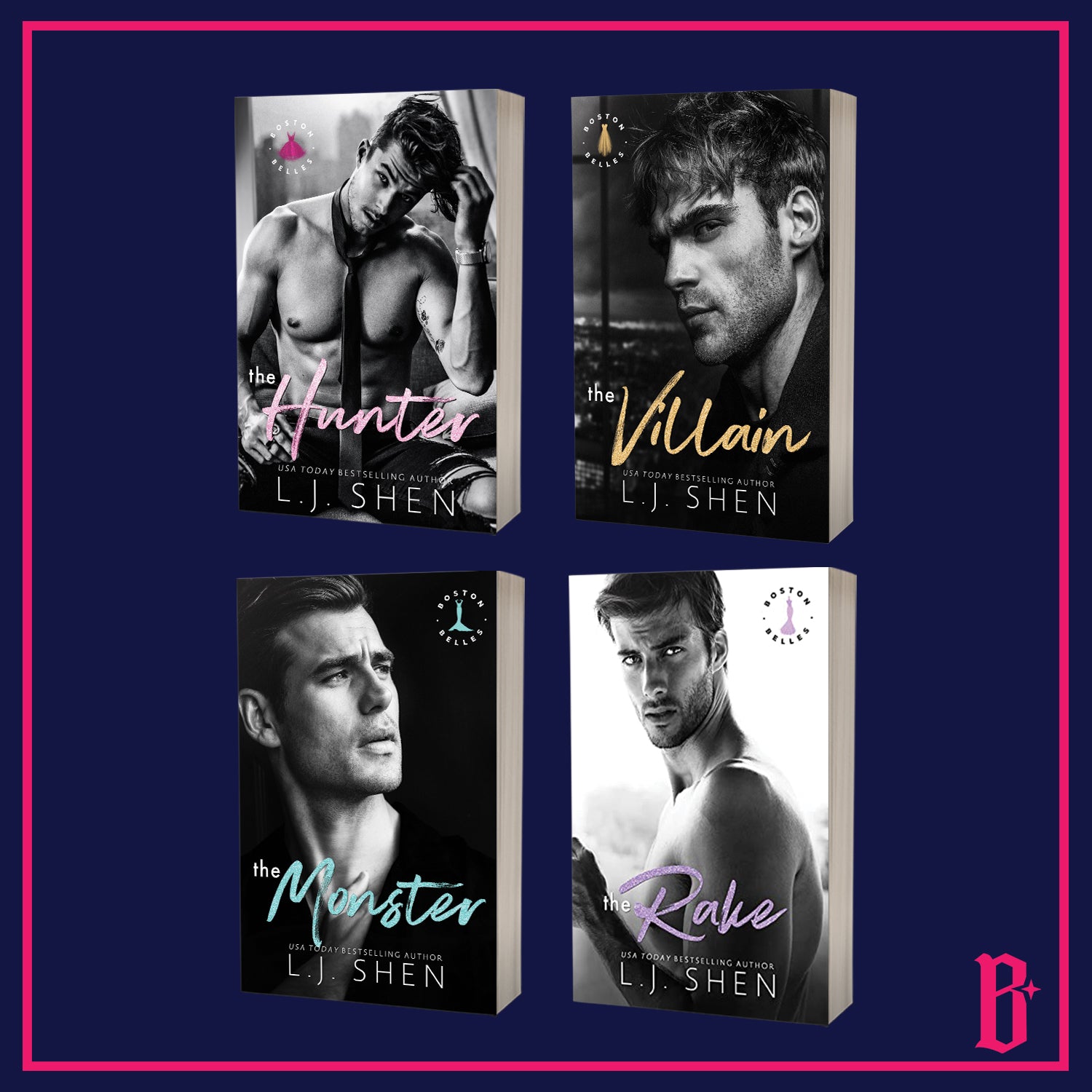 Boston Belles Series by L.J. Shen – Baddies