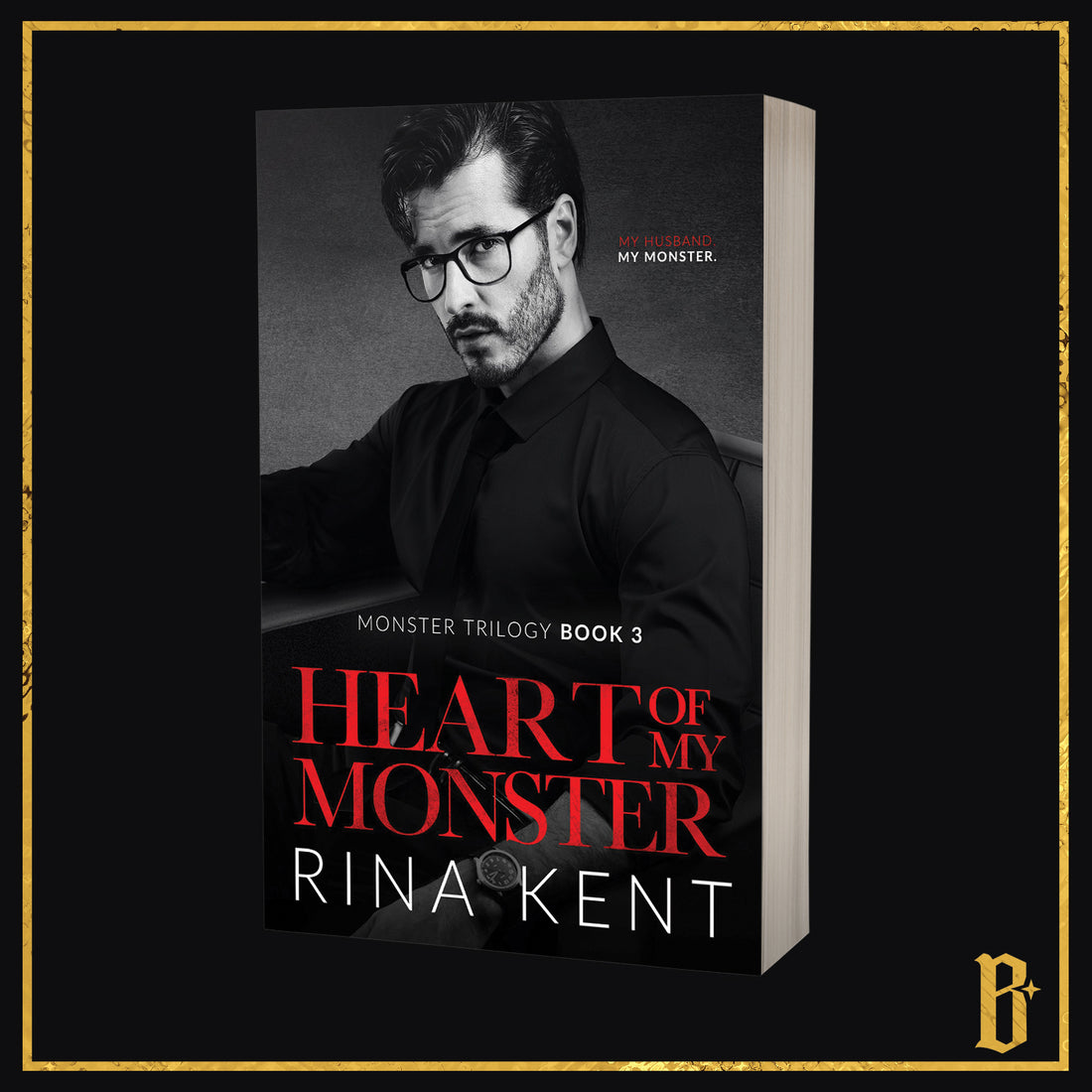 Monster Trilogy by Rina Kent (Foiled Bookplate) – Baddies