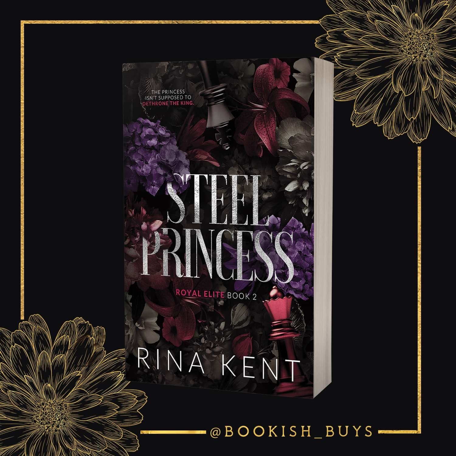 Steel Princess, Discreet by Rina Kent (bookplate) – Baddies