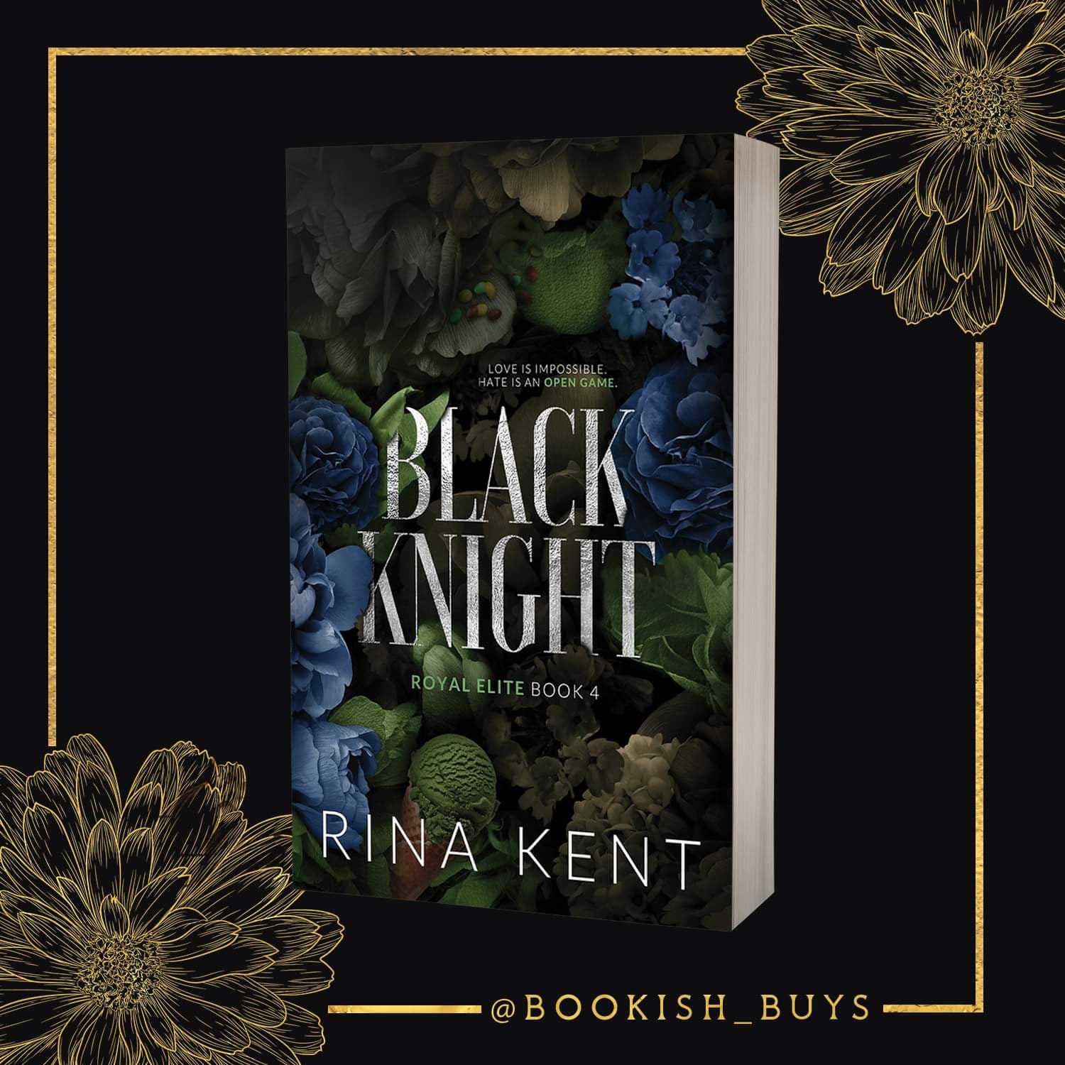 Black Knight - Rina Kent (bookplate) Discreet – Baddies