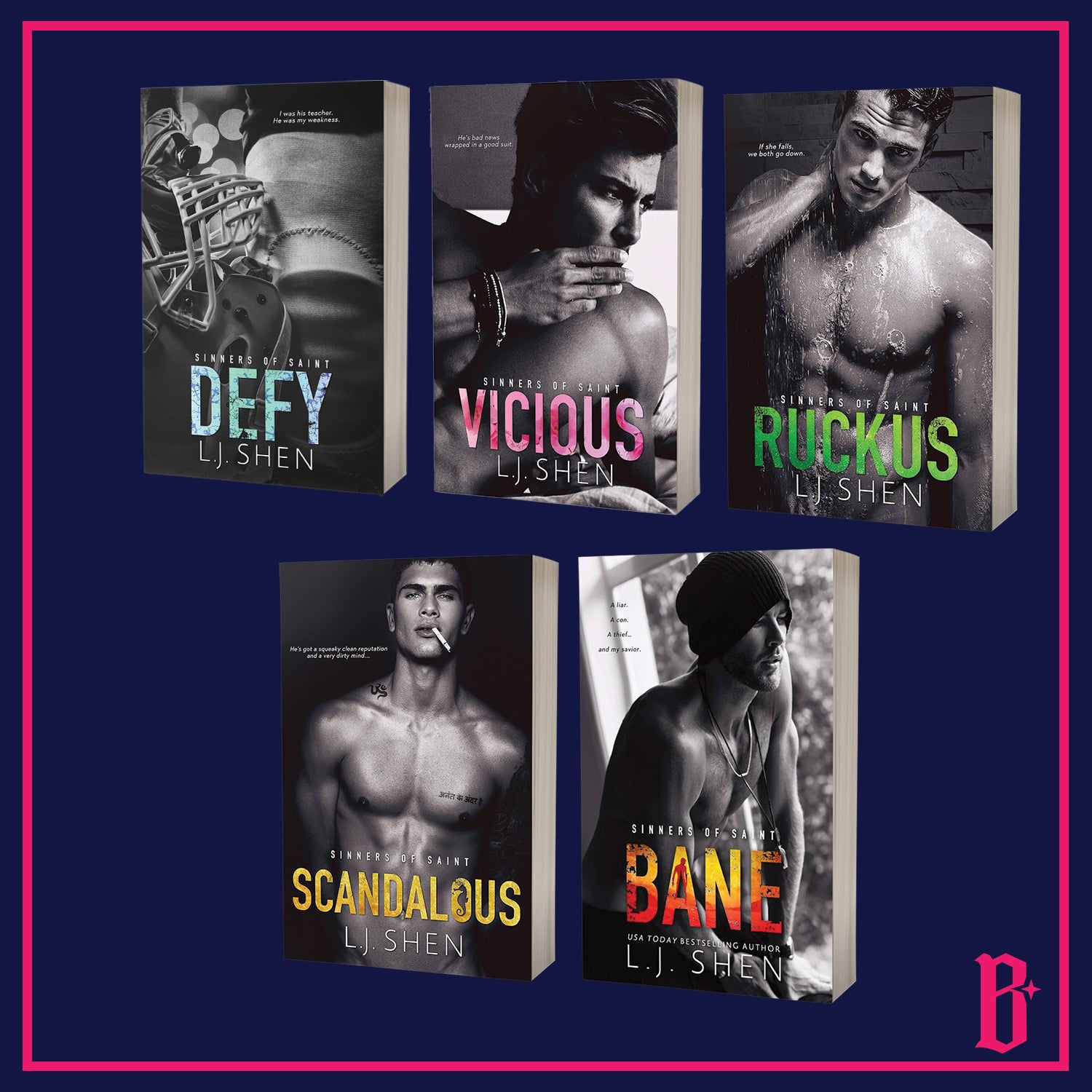Sinners of Saint Series by L.J. Shen – Baddies