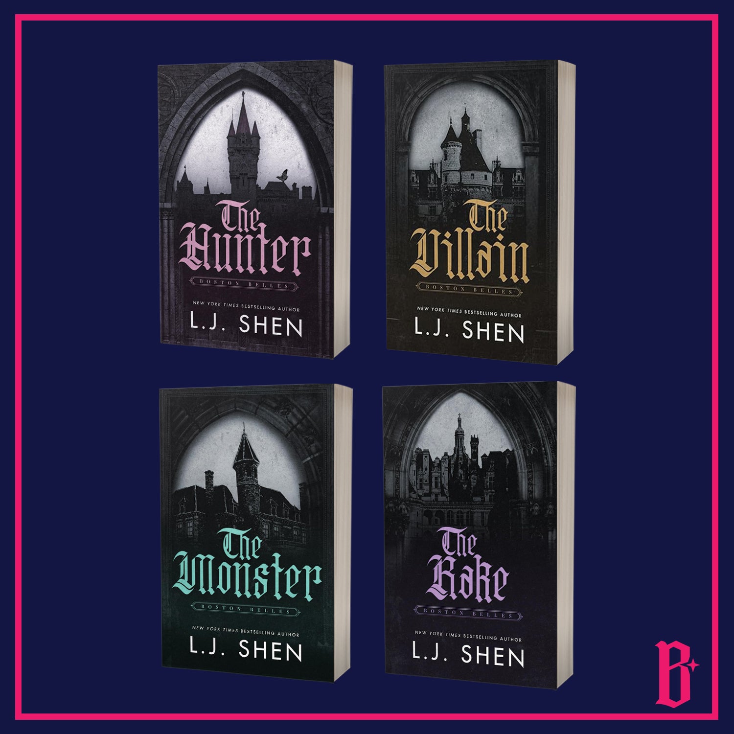 Boston Belles Series by L.J. Shen – Baddies