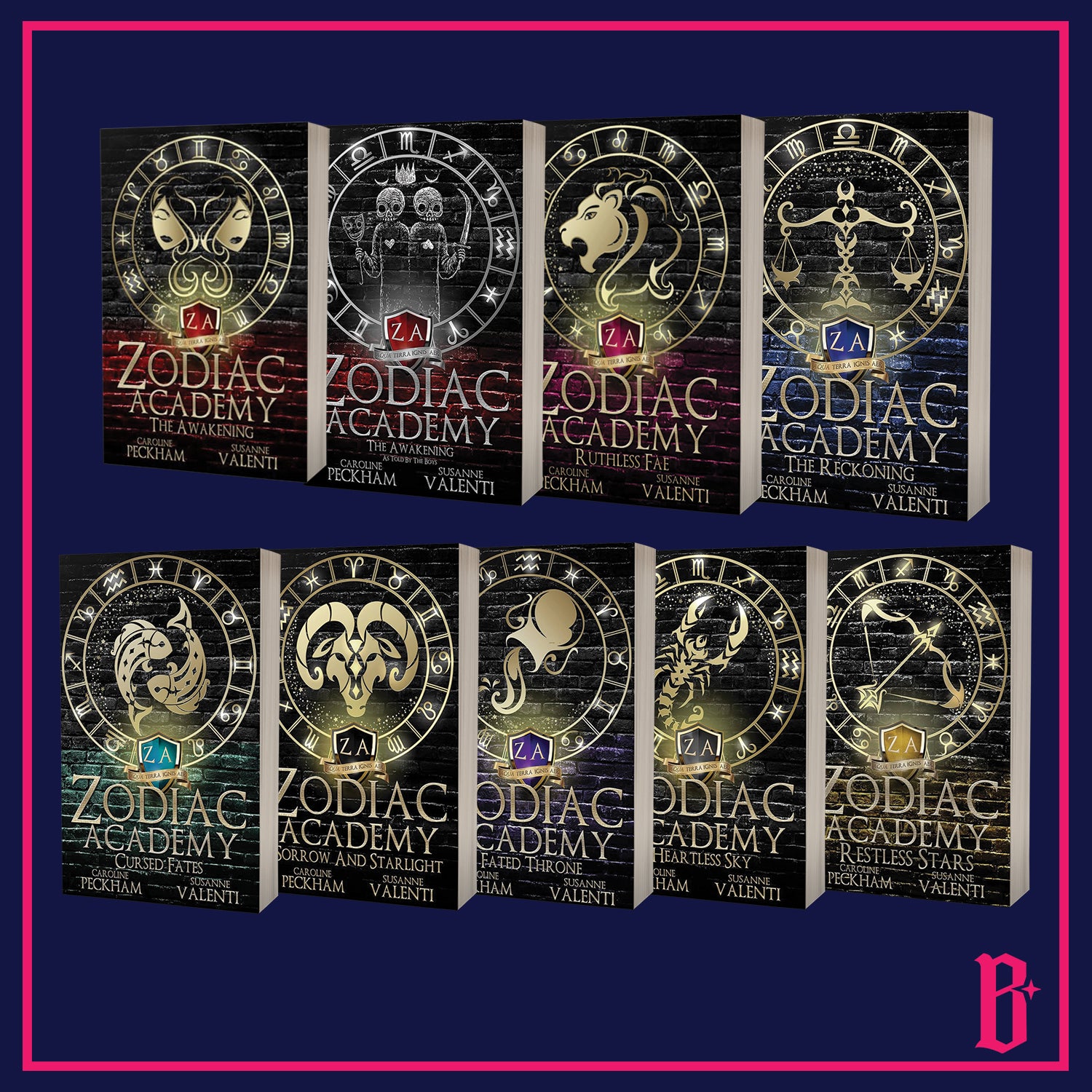 Zodiac Academy Series by Caroline Peckham and Susanne Valenti – Baddies